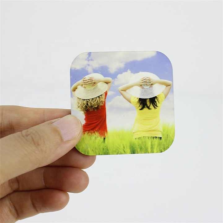 Custom Shape MDF Blank Sublimation Fridge Magnet Wood Material with ...