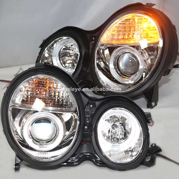 Para Mercedes-Benz W210 E200 E230 E240 E280 E320 faro 1999-Año 2001 cromo vivienda SN| Alibaba.com