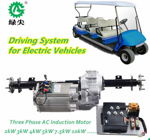 5Kw 48V/72V AC Motor for Golf Cart Electric Car Upgrade | Three-Phase ...