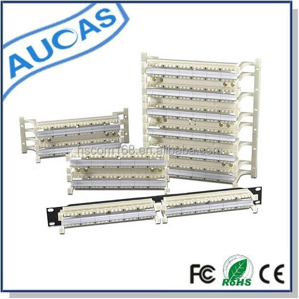 110 Telephone Cable Terminal Connector Block - IDC 180 Degree, White ...