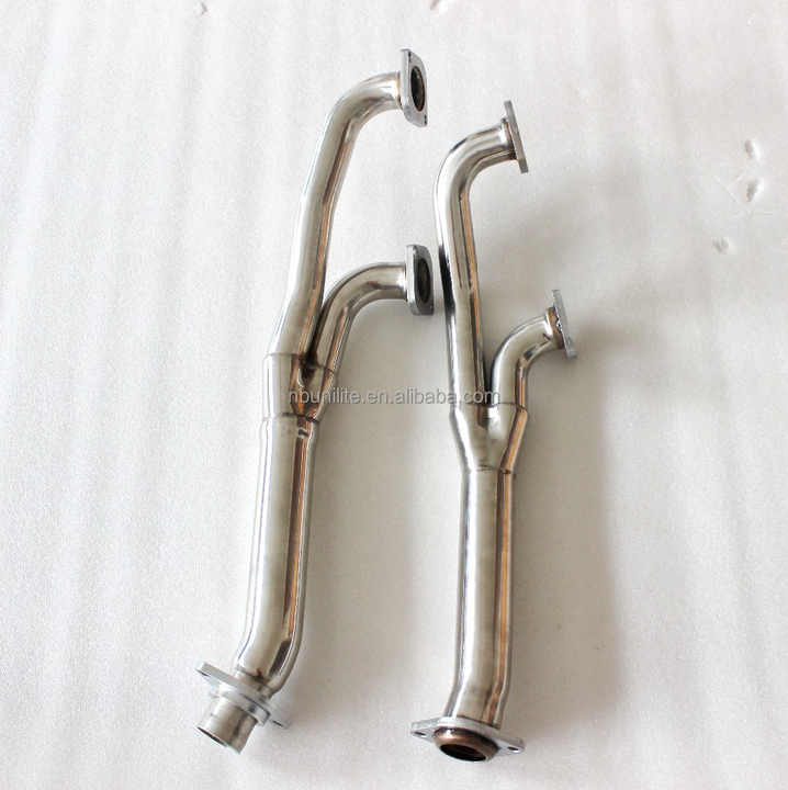 Polished Stainless Steel Exhaust Manifold for BMW E38/E39 M60/M62/S62 - OEM
