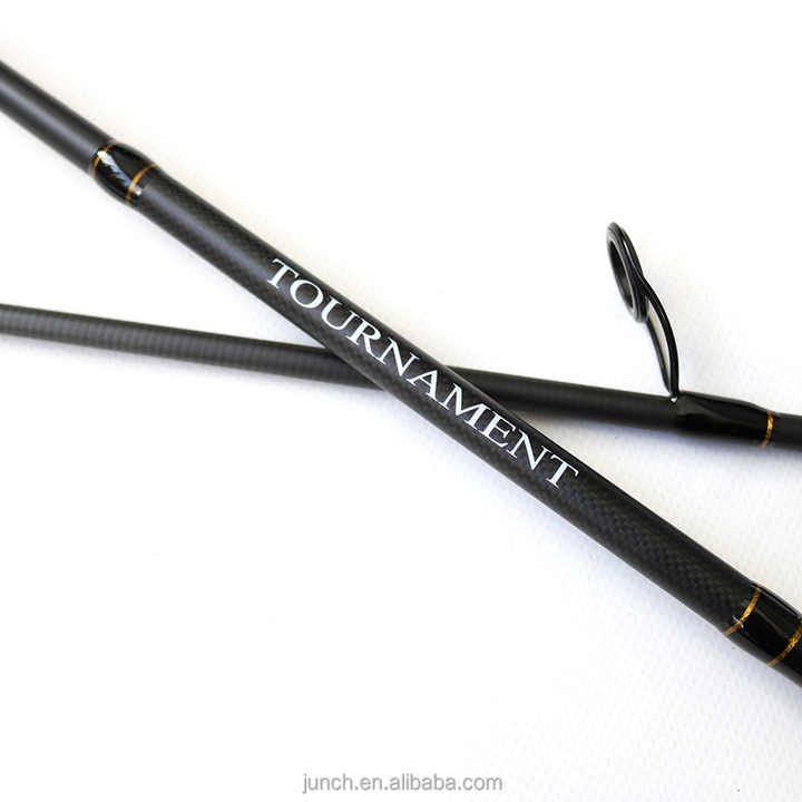 1.8m 2.1m 2.4m 2 Section Medium Lure Bait Casting Fishing Rod Carbon ...