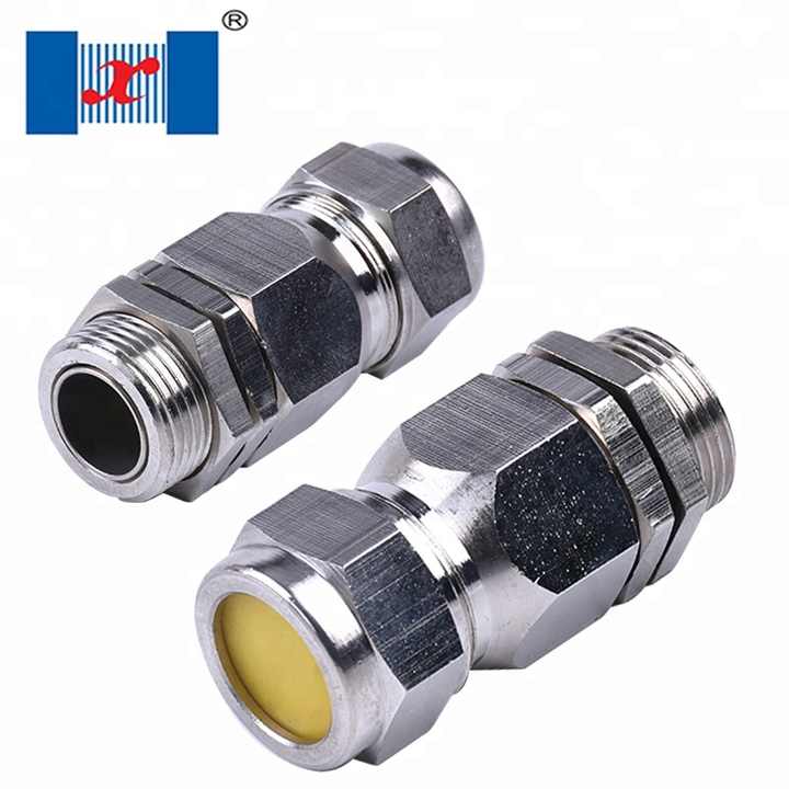 Double Compression Cable Glands - Flameproof & Durable