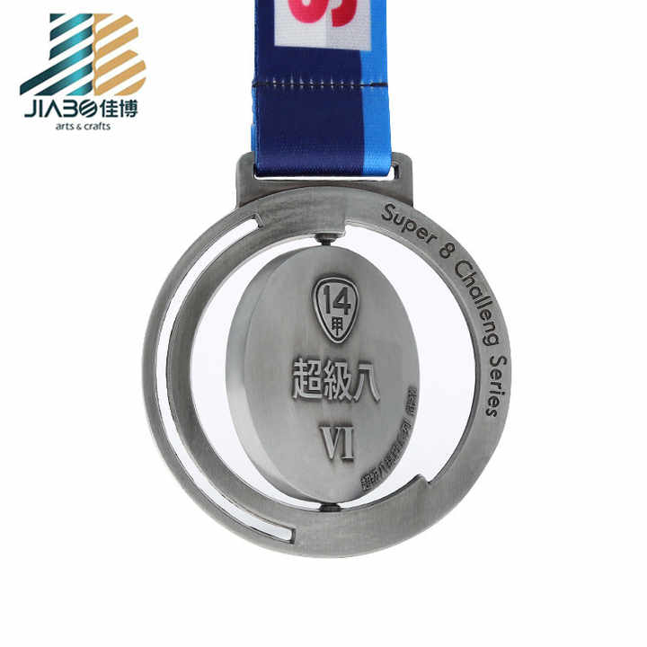 Beautiful Design Medal 3D Model - Unique Metal Award