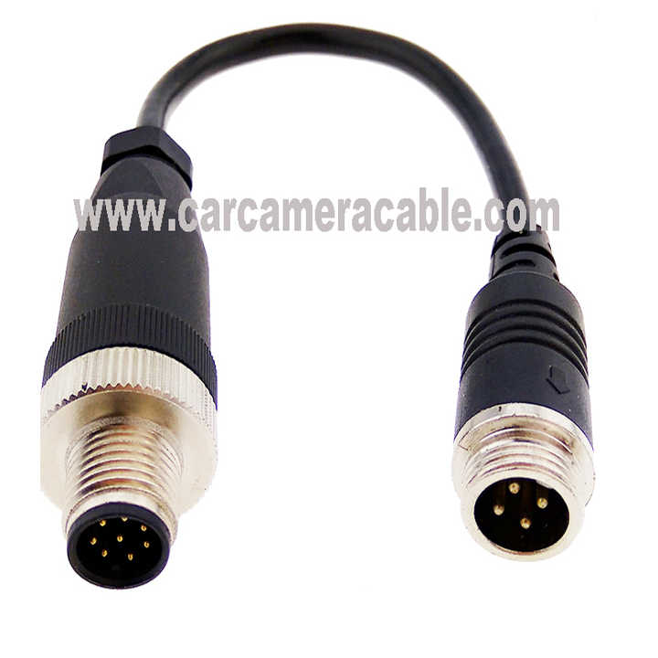 4pin Mini Din to 4pin Aviation Cables for Vehicle Cameras