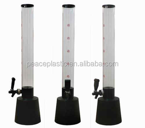 3litre Tall Long Beer Tube Dispenser - Fast-Cooling & Sustainable