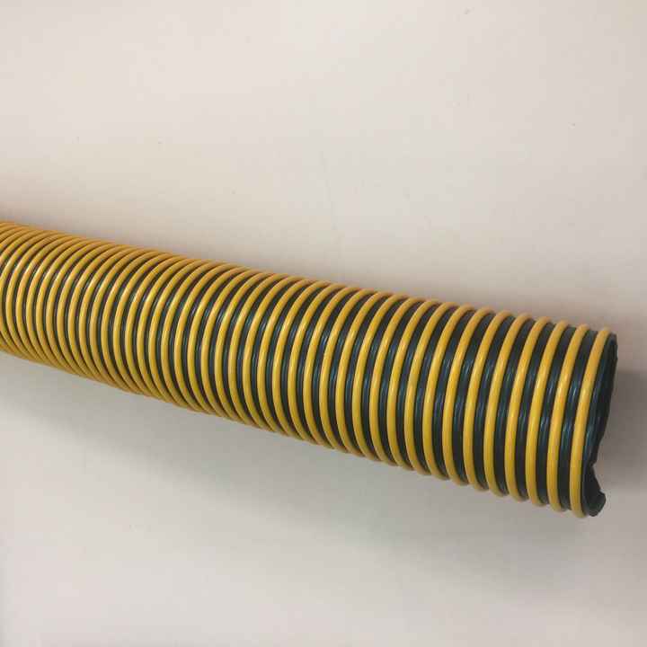 Winding Ribbed PVC Hose - Flexible Vacuum Suction Hose