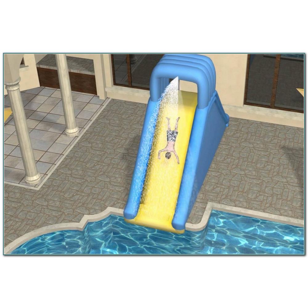 inflatable pool slide for inground pools, inflatable pool slide for ...