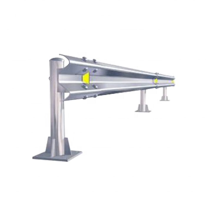 Highway W Beam Guardrail - Durable & Galvanized Protection