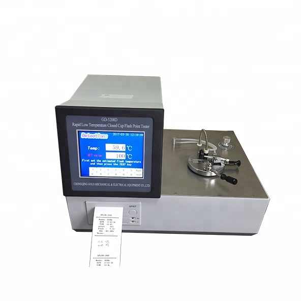 ASTM D3828 Ramp Method Small Scale Closed Cup Tester for Petroleum ...