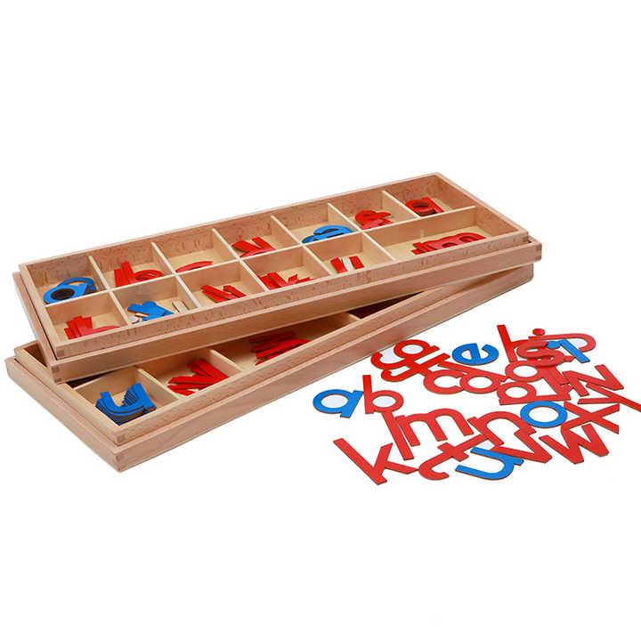 Montessori Moveable Alphabet Cursive - Large Educational Toy