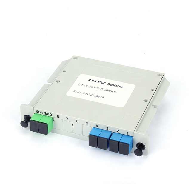 ABS ftth Insertion Module 2x4 2x8 2x16 2x32 PLC Splitter with SC APC ...