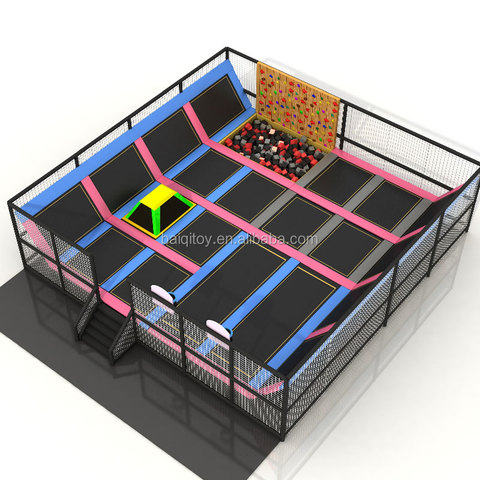 Customized Commercial Indoor Trampoline Park Equipment