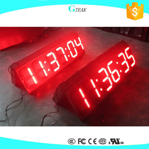 Customized 7 Segment Stadium Clock LED Display by GTEAK