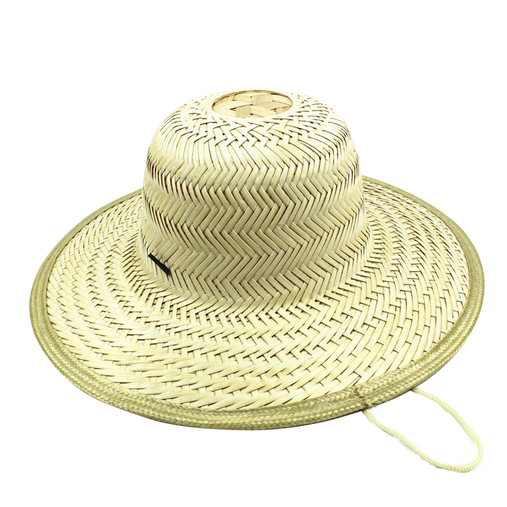 Men's Farmer Straw Hat Mexican Sombrero Wide Brim Bamboo Straw Sun Hat ...