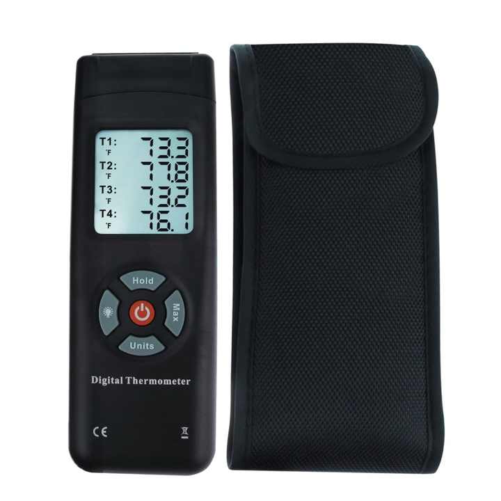 K-Type Digital Thermocouples Thermometer with Probe for Room ...