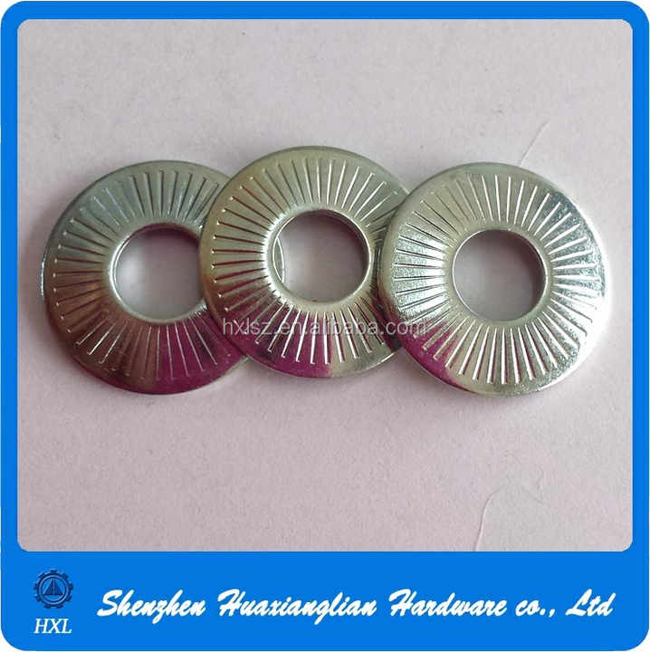 304 Stainless Steel and 65 Mn Anti-Slip Washer Butterfly Washers M3 M5 ...