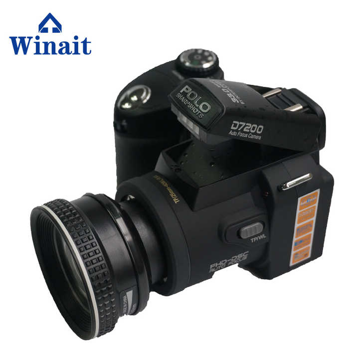 Original POLO DSLR Camera FHD 1080P with 3.0" LTPS Display, 24x Optical ...