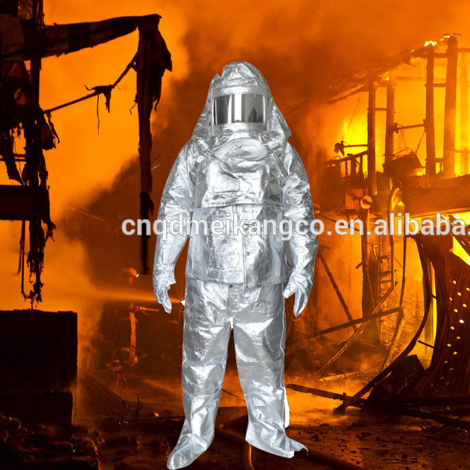 Aluminized Heat Resistant Suits - High Temperature Protection