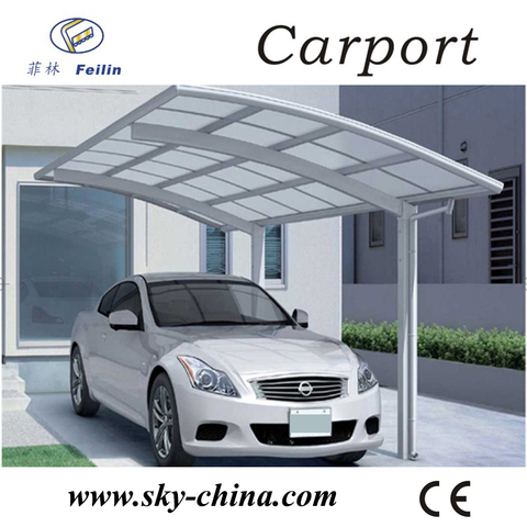 Strong and durable aluminum car parking shade Metal Frame Material and ...