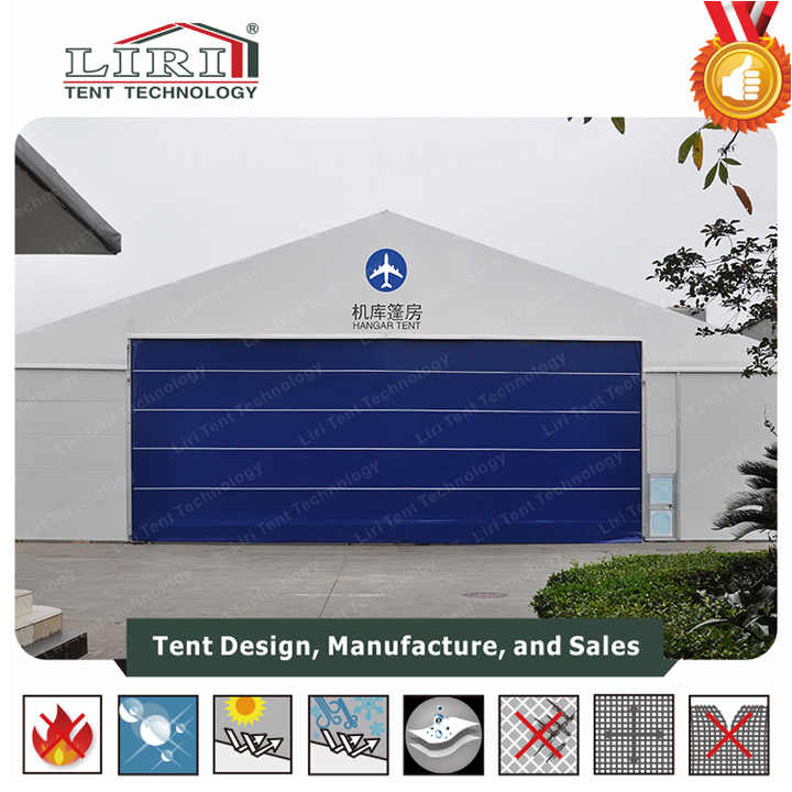 Civil Aviation Aircraft Hangar Tent for Helicopter Storage