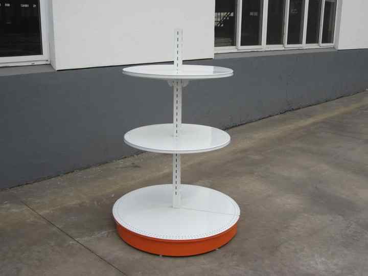Circular Supermarket Shelf - Durable & Versatile Design