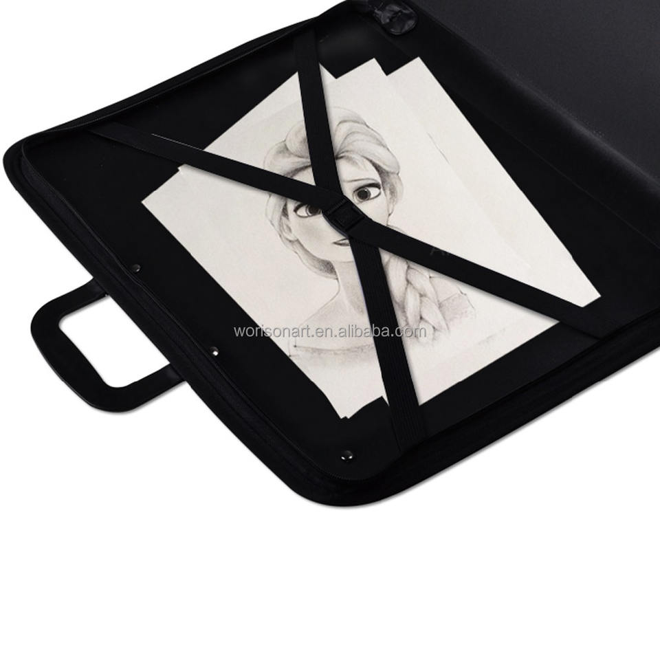 A2 A3 A1 Artist Portfolio File Folder - Waterproof Plastic Document ...