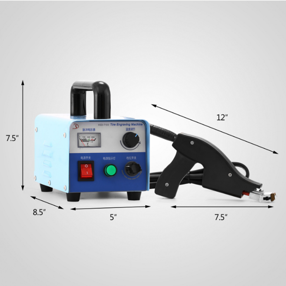 Tire Tread Regroover Machine - 350W Hand Tool for Rubber Tread ...