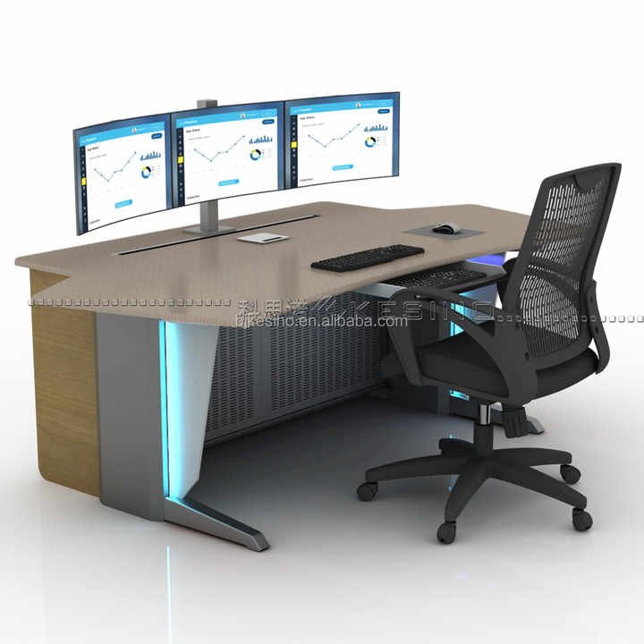 Kesino Professional Control Room Workstation - Adjustable & Stylish
