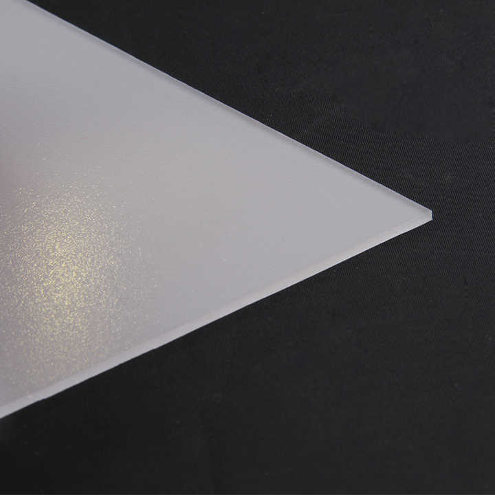 1.5mm 2mm White Polycarbonate Frosted Sheet for Building Decoration