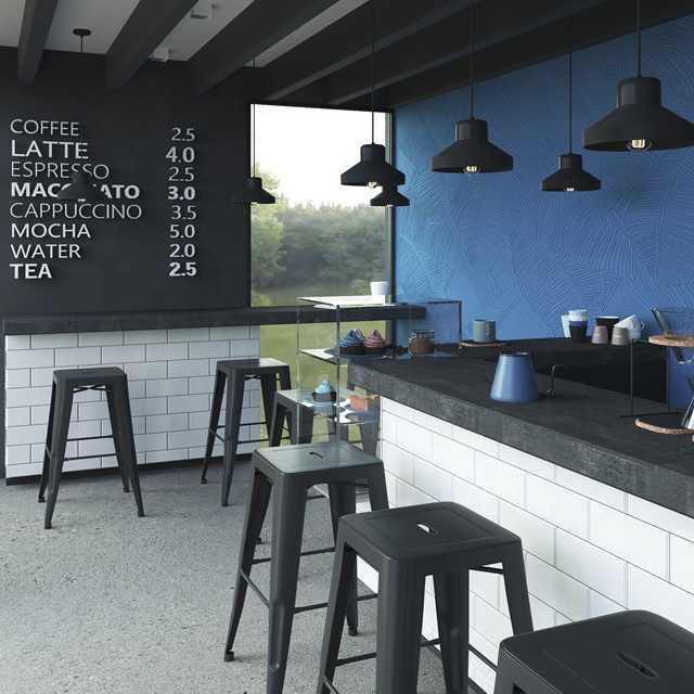 Container Coffee Shop - Modern Small Steel Structure