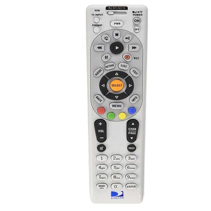 Original Old Universal Remote Control for DIRECT TV RC66RX