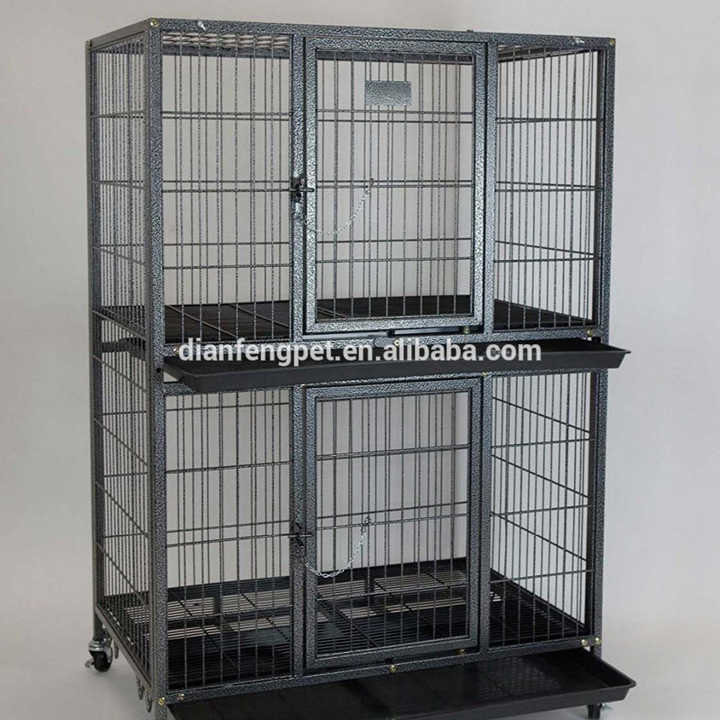 Two Tier Cage Heavy Duty Dog Cage - Buy Two Tier Cage,Heavy Duty Dog ...
