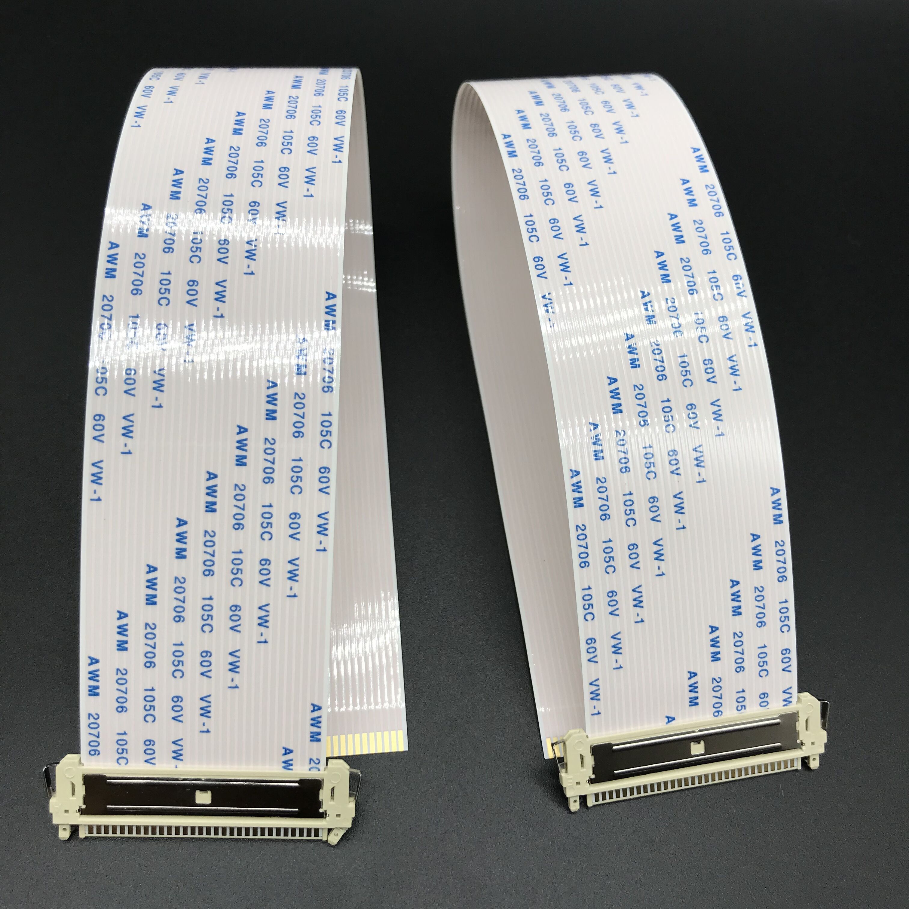 Low Price 30 Pin LVDS Cable Flat Cable Supports LCD LED Display ...