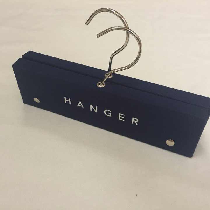 High Tenacity Fabric Sample Hanger Header for Samples Top Selling