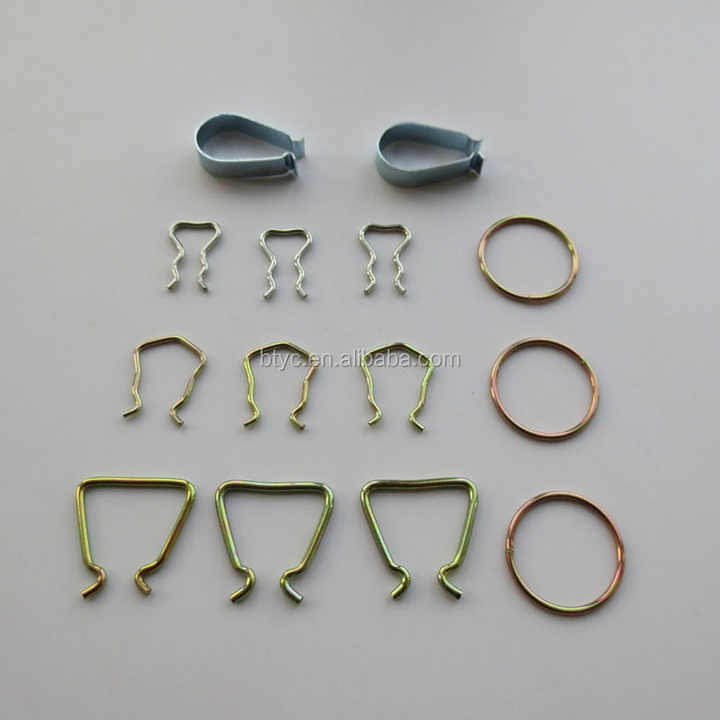 Stainless Steel U Shape Spring Wire Clips - Durable & Versatile
