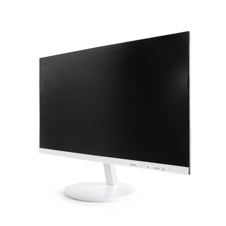 24 Inch Computer LCD Monitor White 1080P for Home Office