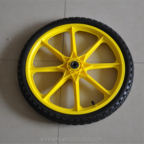 5 plastic spoke rim 16 inch lightweight plastic wheel for garden ...