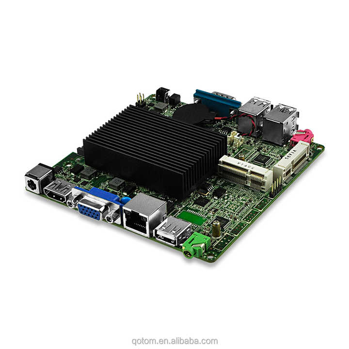 2019 Nano Itx Industrial Motherboard 12*12cm J1900 Quad Core Com Vga Lan Usb X86 Fanless Mini Pc ...