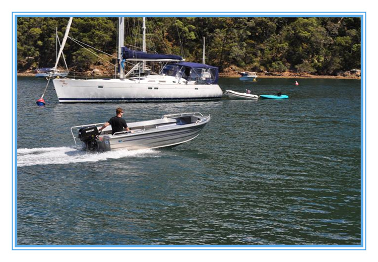 14ft Aluminum Boat - Durable & Efficient Fishing Craft