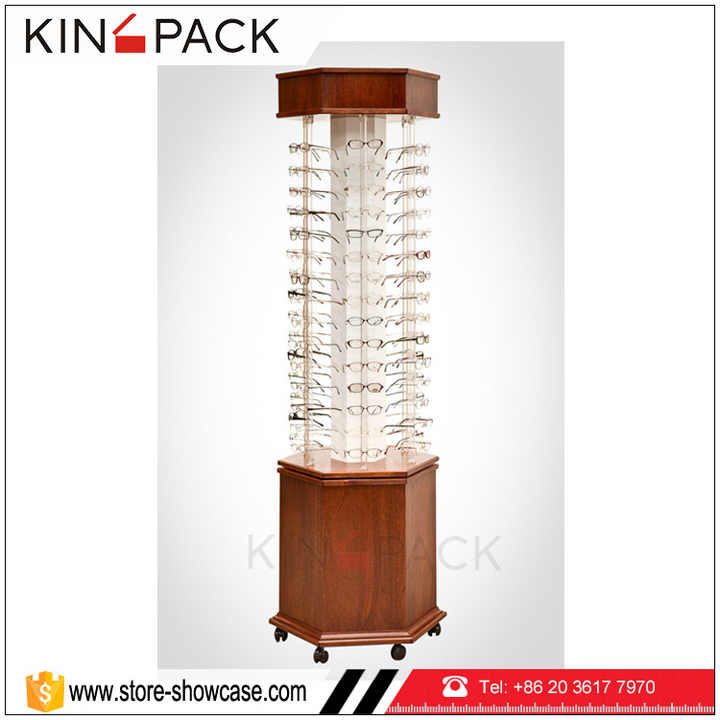 Rotating Glasses Display Stand - Stylish Eyewear Rack