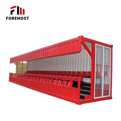 20HC/40HC Mobile Grandstand Container for Expandable Housing Solutions ...