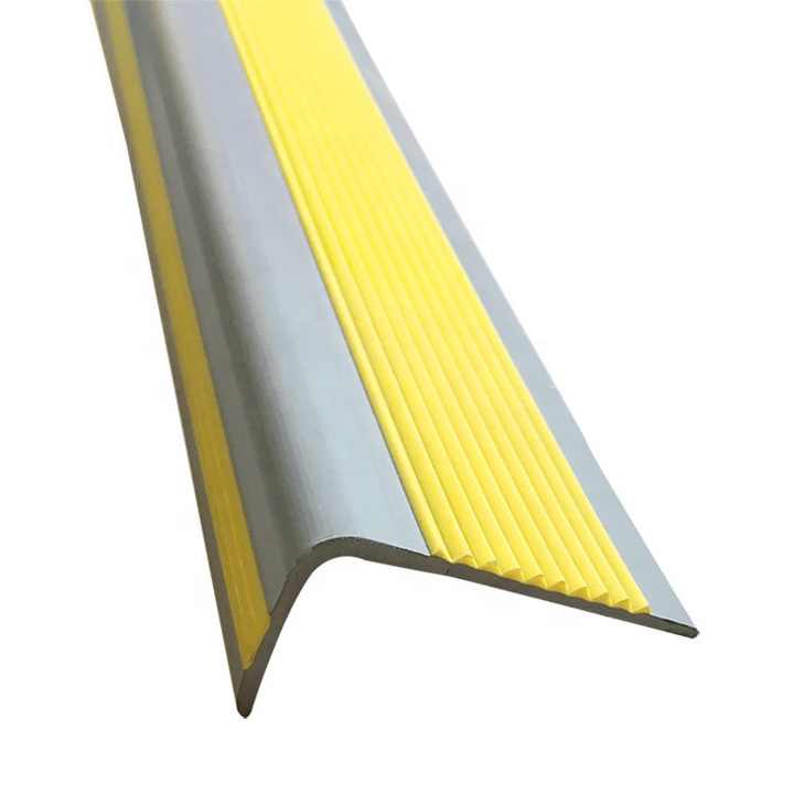 Anti-slip Stair Edge Protection Trim Rubber PVC Vinyl