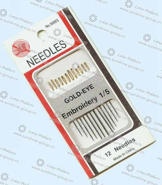 Hand Sewing Needle Paper Package Stainless Steel Princess Sewing Kit ...