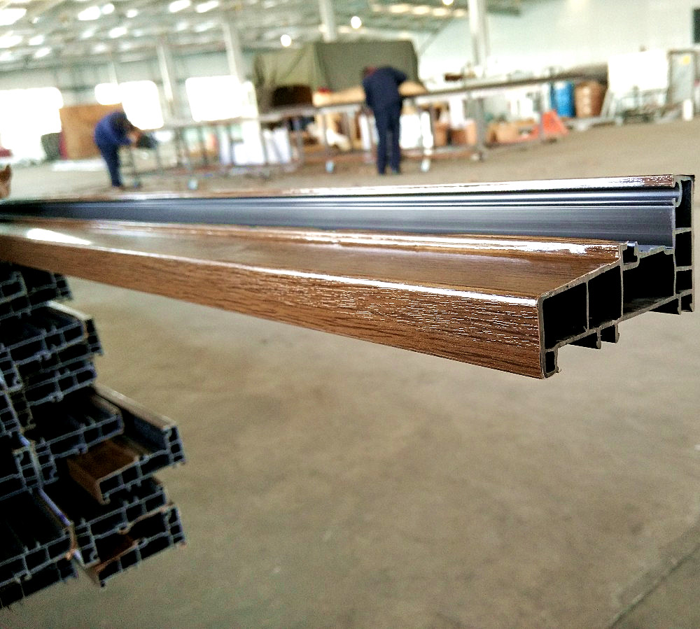 Soluciones duraderas y versátiles con perfiles upvc laminado de madera ...
