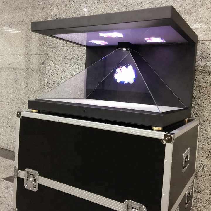 3면 3 차원 홀로그램 디스플레이 홀로그램 프로젝션 Ce 인증