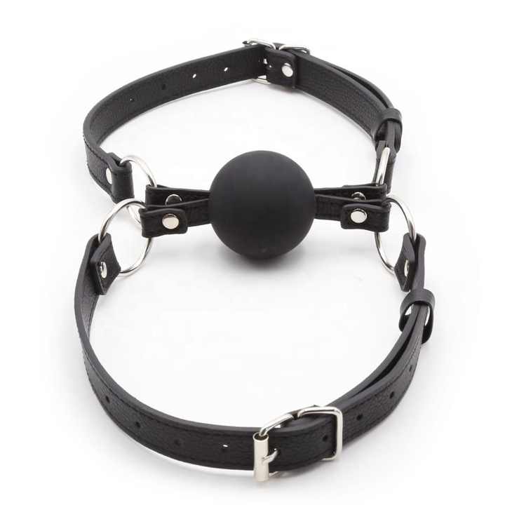 Male Bondage Fetish Mouth Restraints Stuff Mouth Plug Open Mouth Silicon Ball Gag Female Soft
