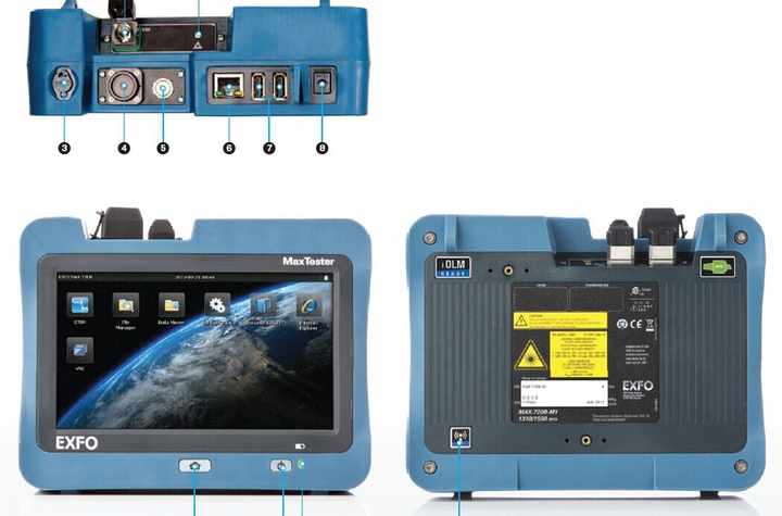 EXFO Max 710B OTDR - Reliable Performance in a Compact Bag