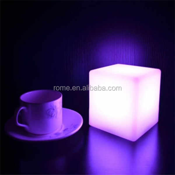 10cm RGB Lighting Cube - Colorful Mini LED Table Lamp