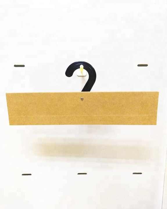 ECO Friendly Paper Fabric Sample Hangers - 2018 Recycled Kraft Cardboard